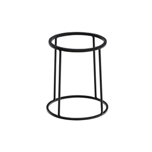 REHAUSSE BUFFET DIAM. 22/24 CM. HGT. 28CM. NOIR | Technimo