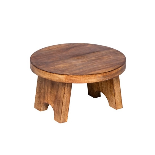 REHAUSSE BUFFET DIAM. 25CM. HGT. 15 CM. BOIS | Technimo
