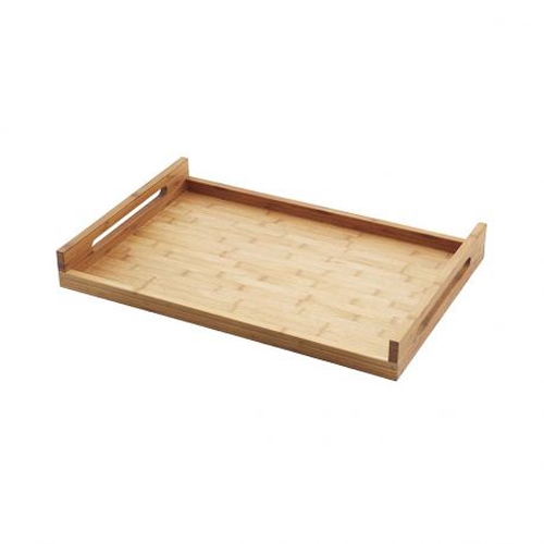 SERVEERPLATEAU DIENBLAD AFM. 60x40CM. BAMBOO REVOL | Technimo